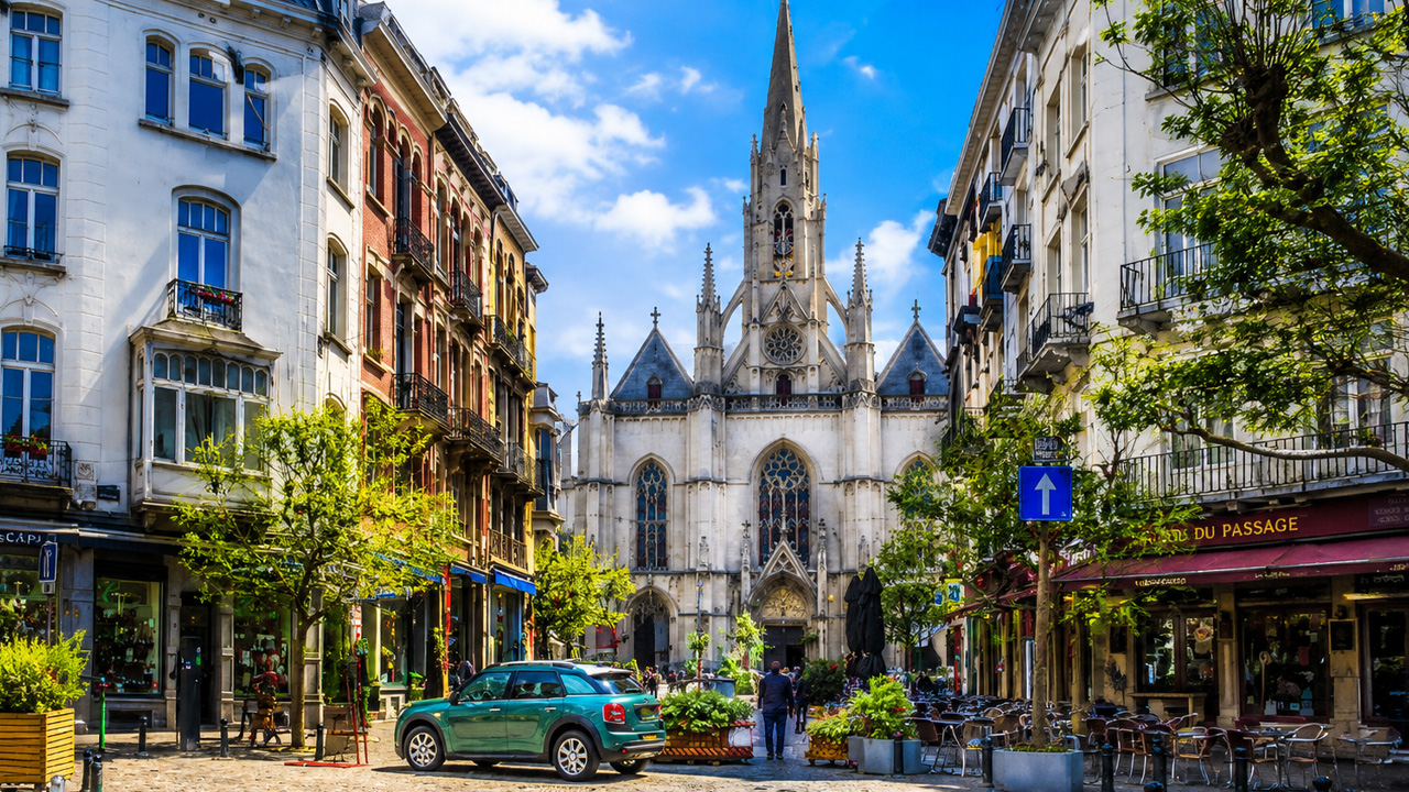 Why does Brussels feel so historic here?