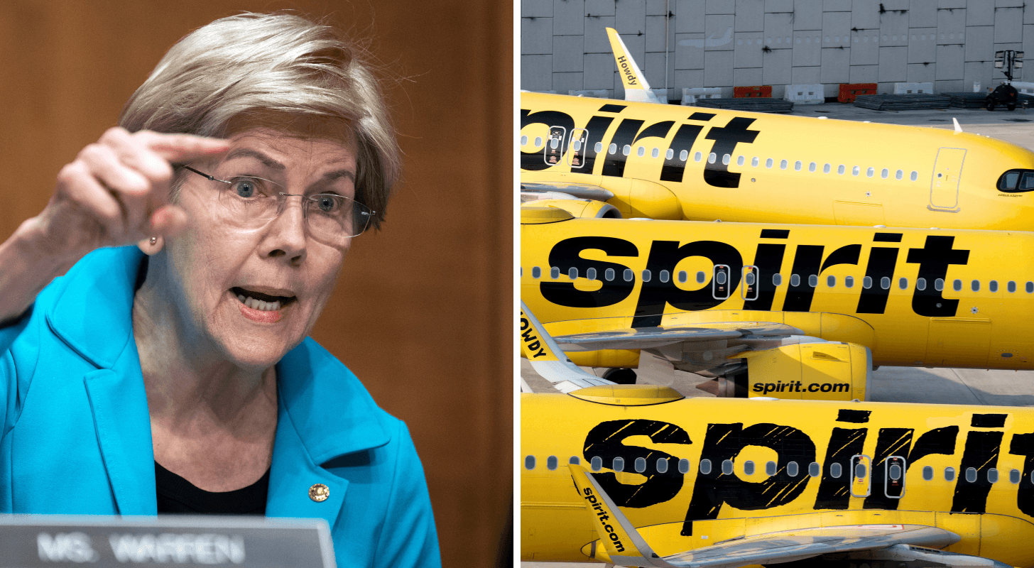 Elizabeth Warren called killing the Spirit-JetBlue merger 'a Biden win ...