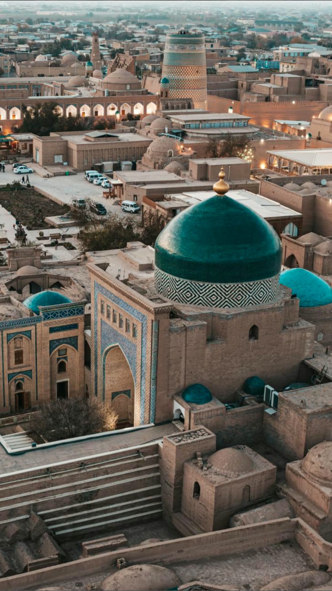 Discover Uzbekistan from the sky: Cities, sands & stories