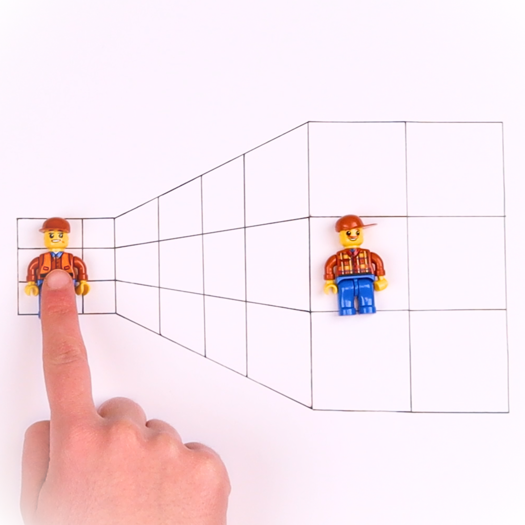 Optical illusion with objects' sizes! 😯
