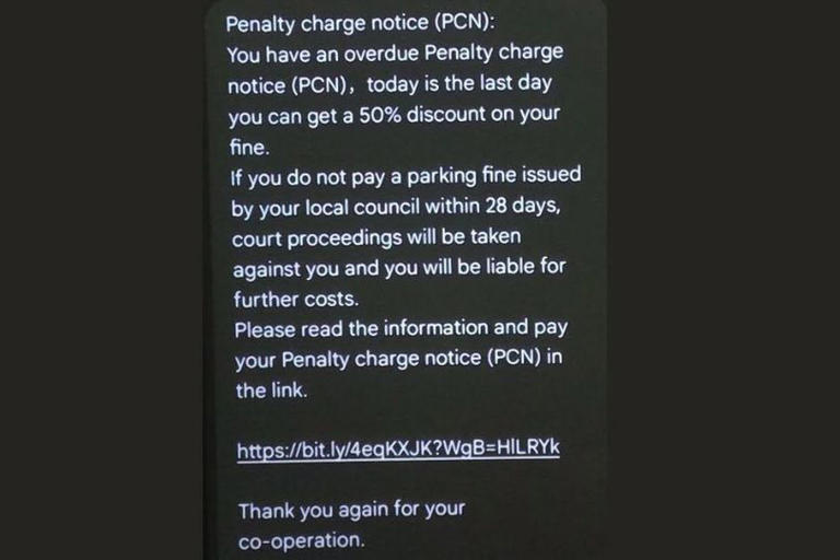 Warning to motorists in Blackburn and Darwen amid parking fine text scam