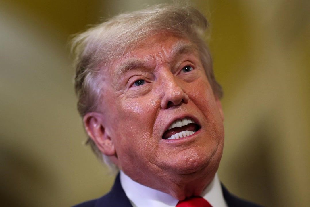 Fox News viewers fume 'that's just weird' as Trump sits on towel for TV ...