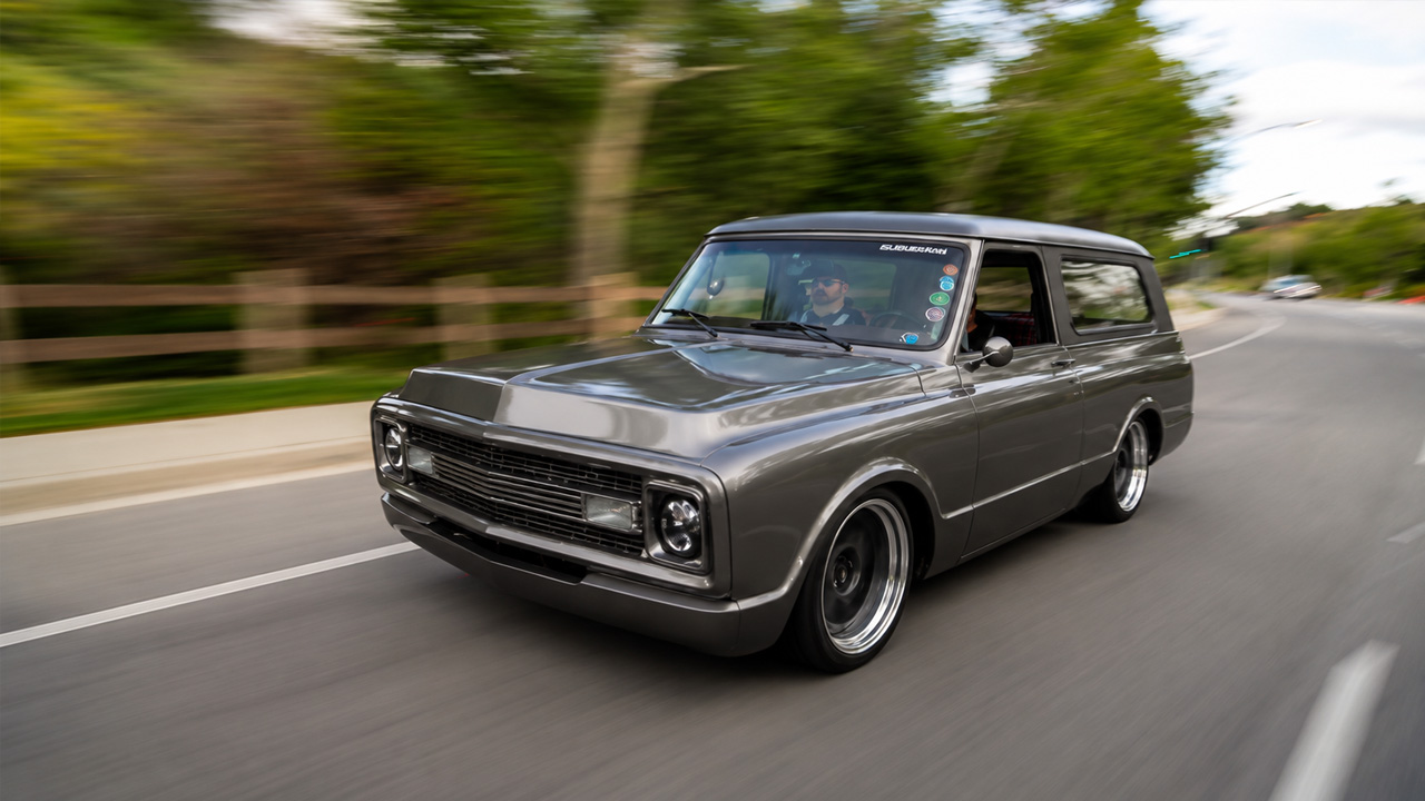750 HP supercharged Chevy Blazer rips on custom chassis