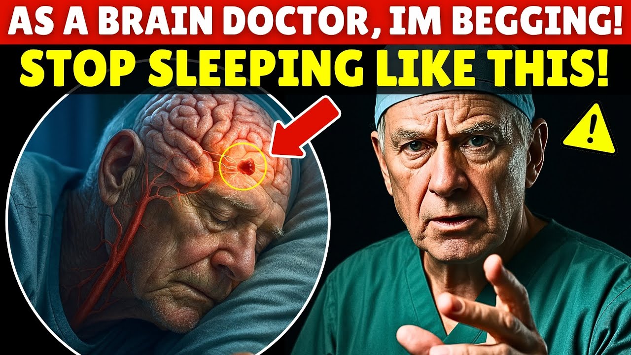 Seven sleep positions that may raise stroke risk