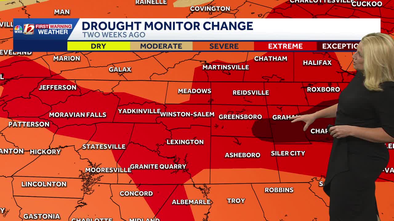 Persistent drought in North Carolina, June 25 update | Severe storm ...