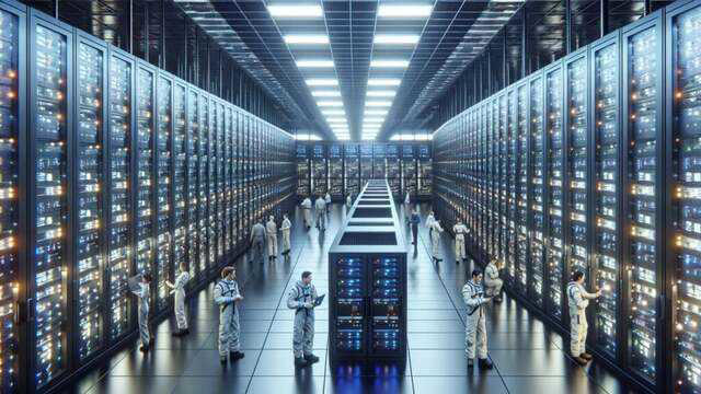 Hyperscale data stock pulls back after rally sparked by AI data center deal