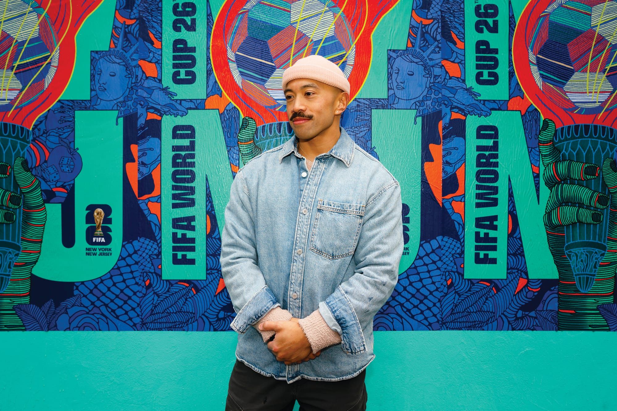Mayor Mamdani teams up with Whitney on World Cup poster project