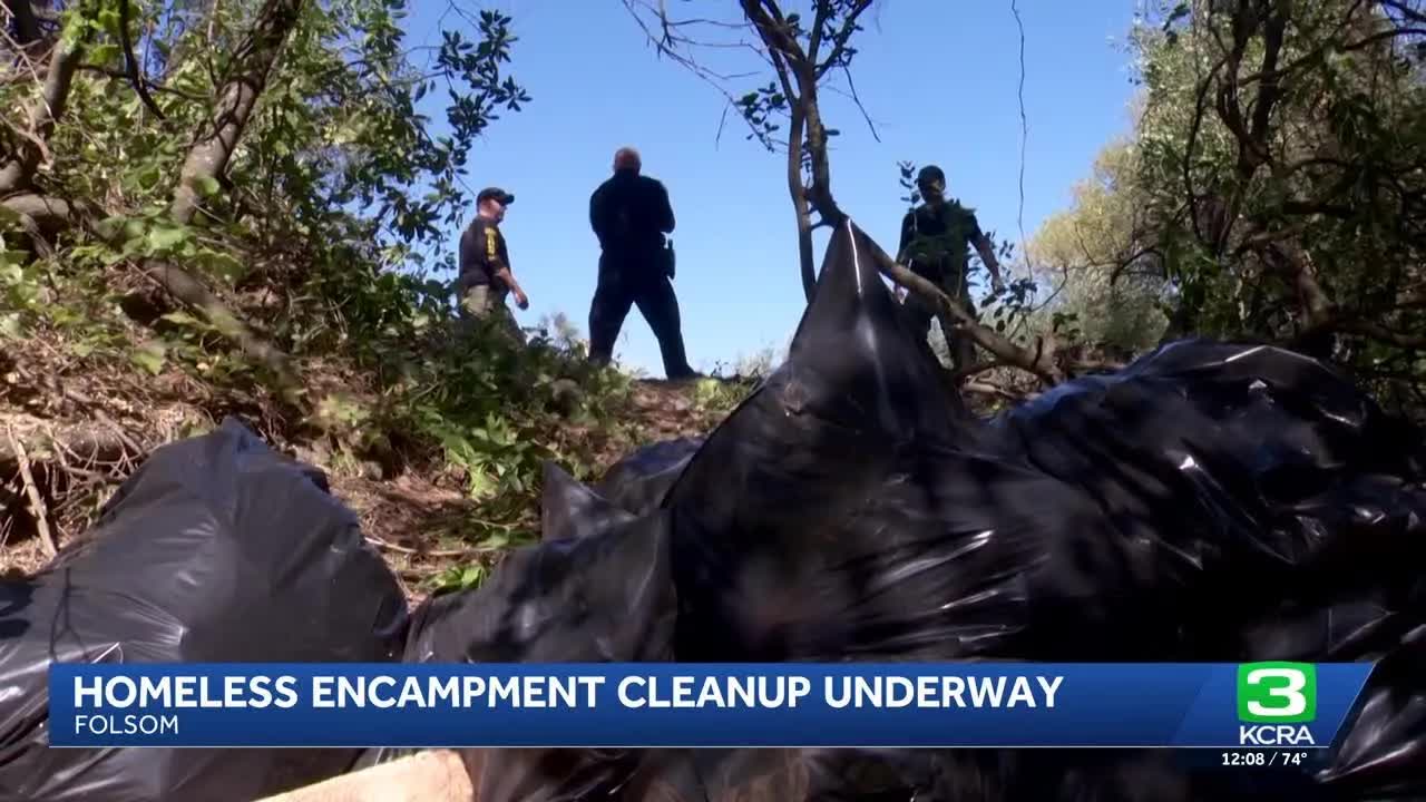 Clear-out happens at longstanding Folsom encampment site