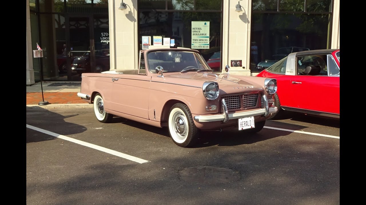 1960 convertible Triumph Herald 948