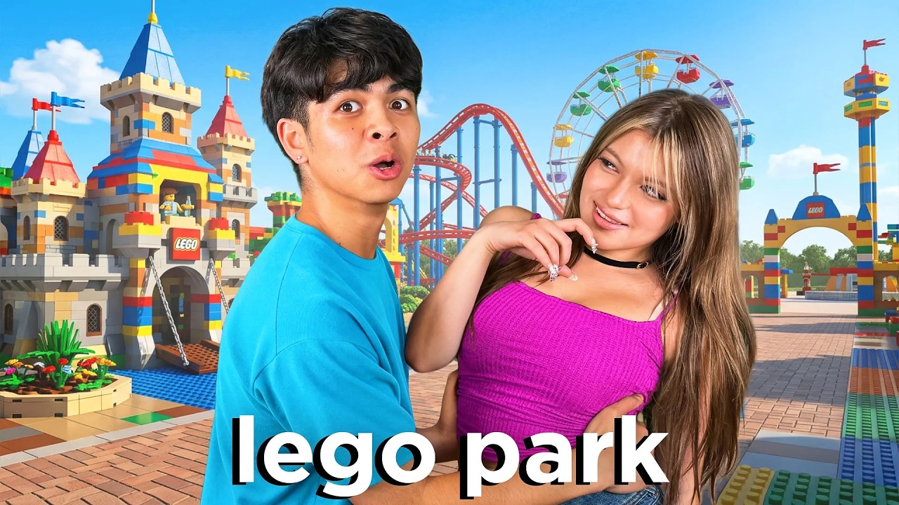 24 HOUR LEGO AMUSEMENT PARK CHALLENGE