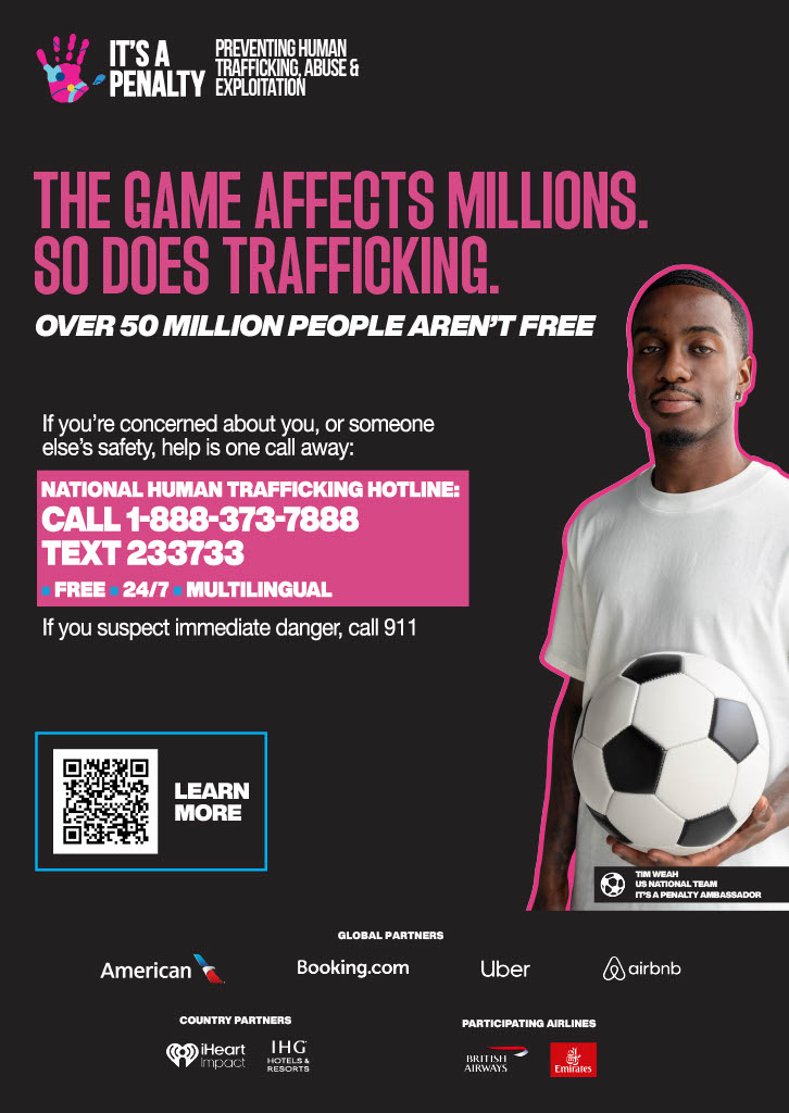 Authorities warn of human trafficking risks amid the 2026 FIFA World Cup