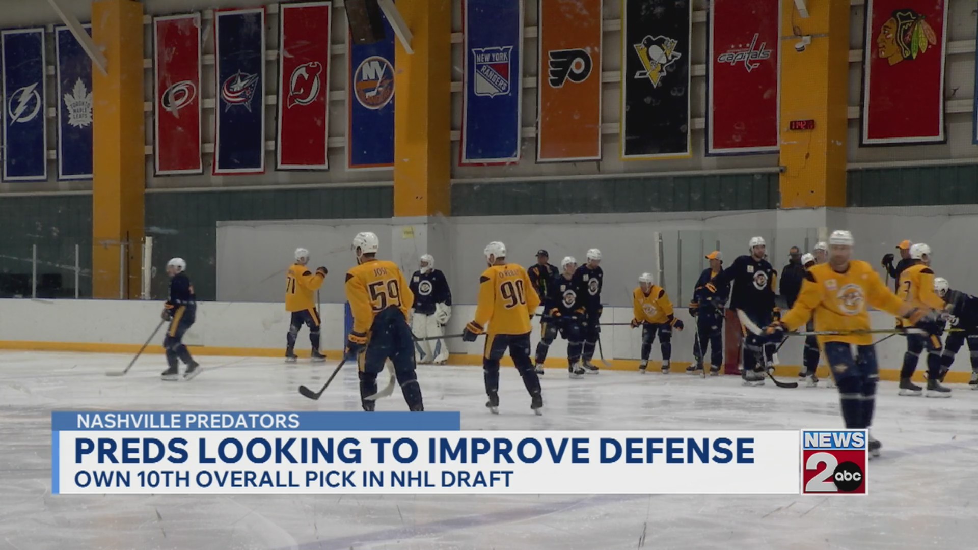Nashville Predators look to improve defense in NHL draft