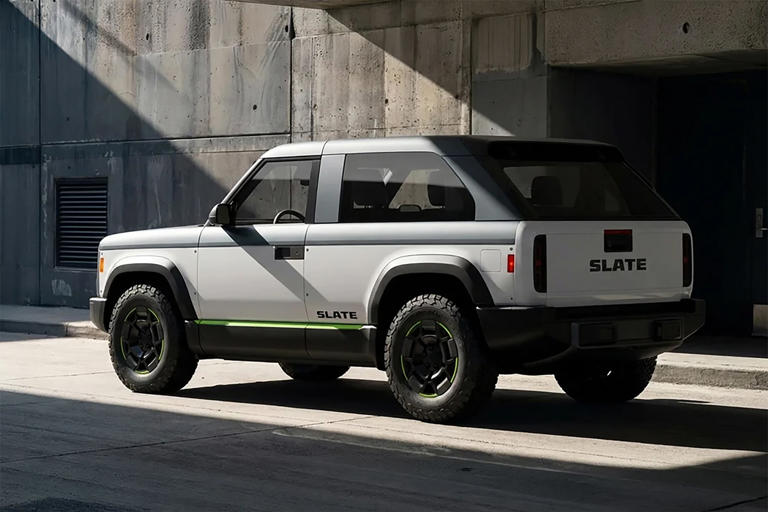 Slate reveals back-to-basics electric ute in production form
