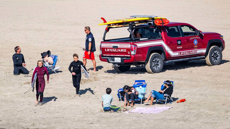 Lifeguard truck runs over 20-year-old sunbather at Half Moon Bay (video)