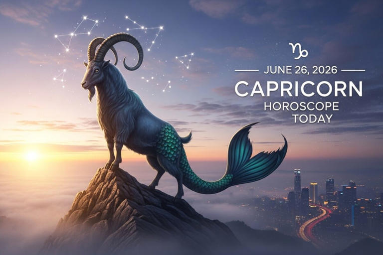Capricorn horoscope today, June 26, 2026