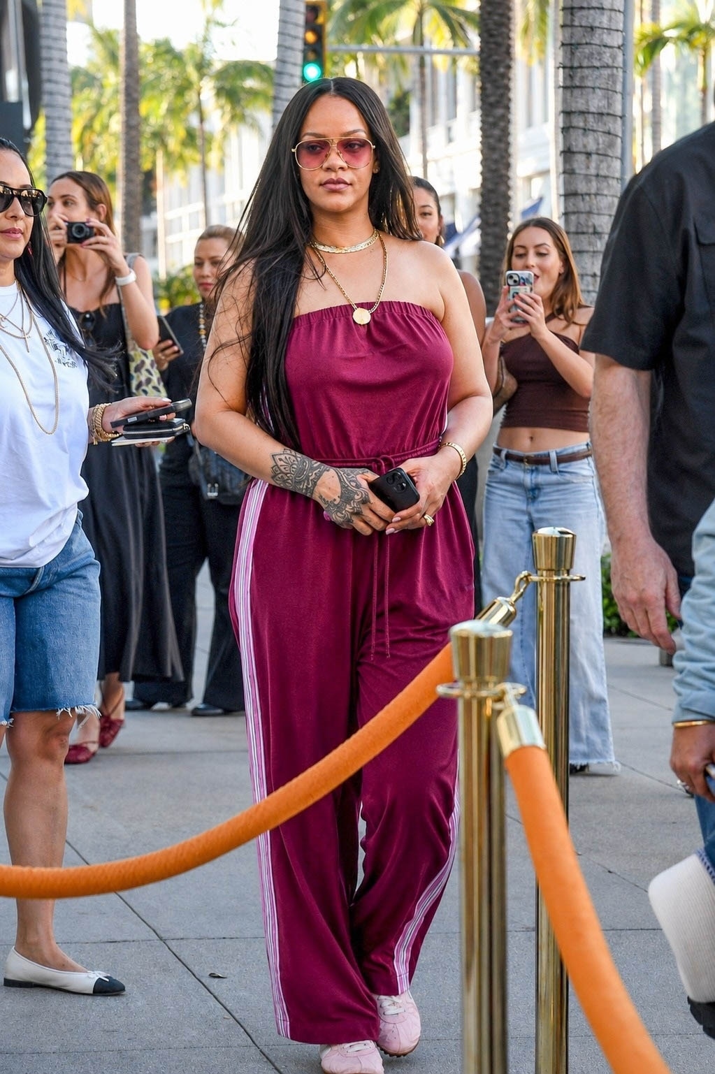 Jumpsuits are so back—with a Rihanna-approved twist