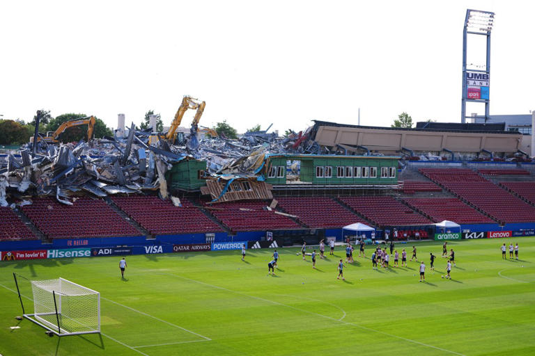 Sweden World Cup team training near demolition that 'went wrong': 'What ...