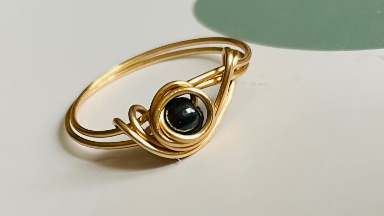 Wire wrapped ring tutorial that anyone can follow