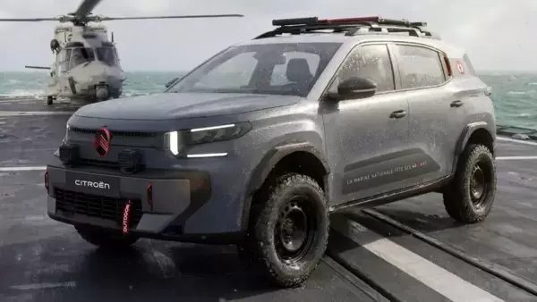 Citroen C3 Aircross turned into a tactical SUV; gets warship paint, off ...