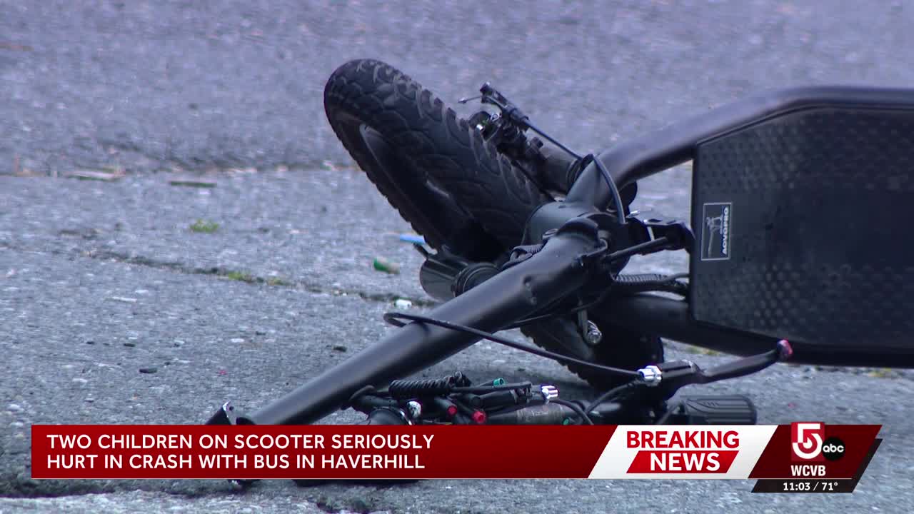 2 children on motorized scooter seriously injured in Haverhill bus ...