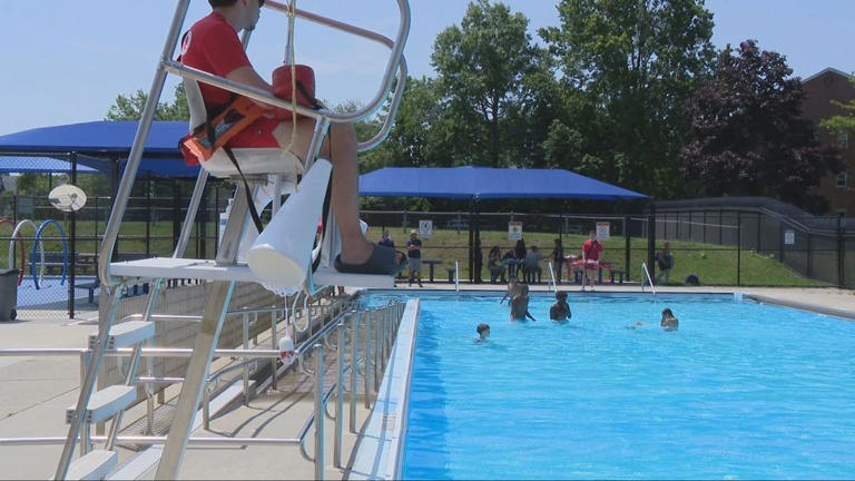 Southern New Englanders find refuge from the heat in a good pool