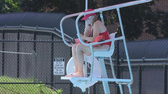 Southern New Englanders find refuge from the heat in a good pool