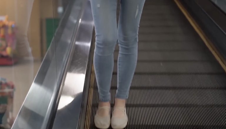 When escalators turn into a death trap
