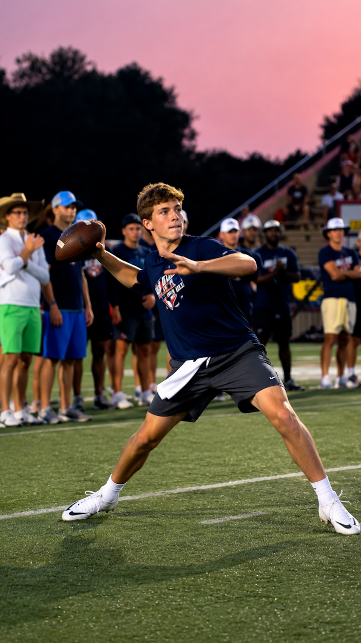 Arch Manning's moon ball left football fans absolutely speechless