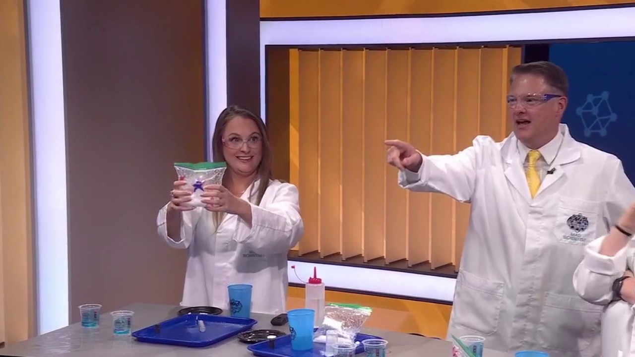 4th of July themed experiment: Mad science