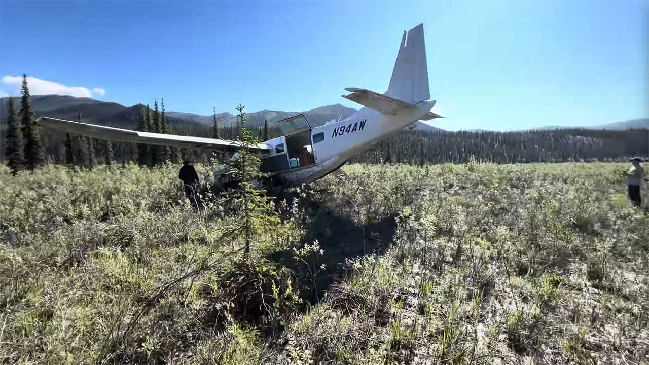 A bush plane’s engine failed over Alaska’s Brooks Range with nine ...