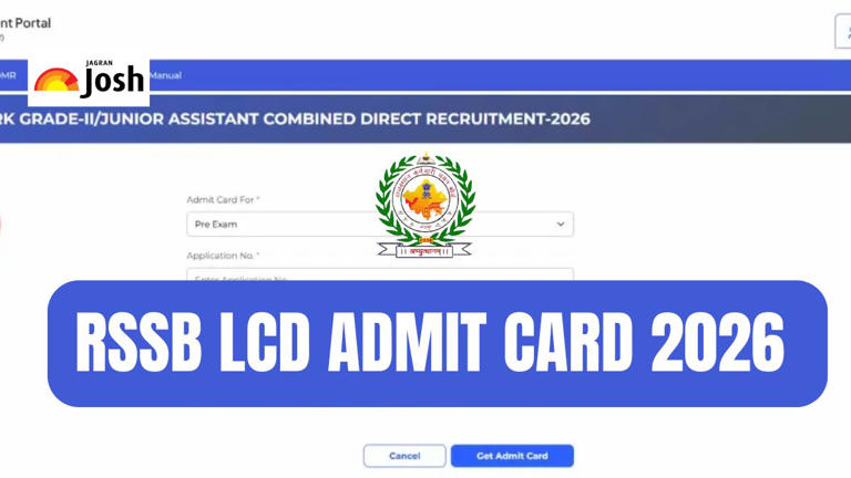 Rajasthan LDC admit card 2026 out at rssb.rajasthan.gov.in, download ...