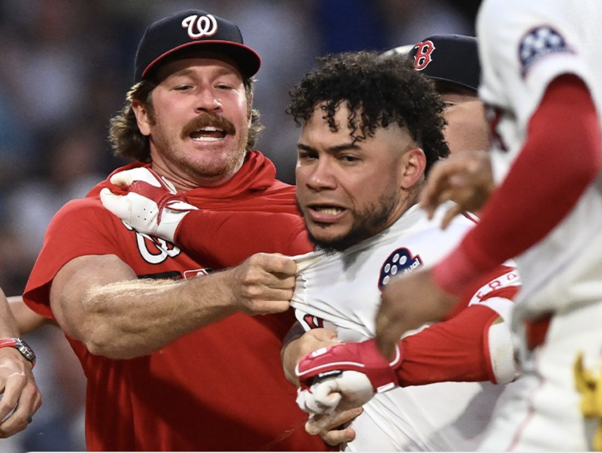 Watch: Willson Contreras loses it after 'sit down, boy' comment sparks ...