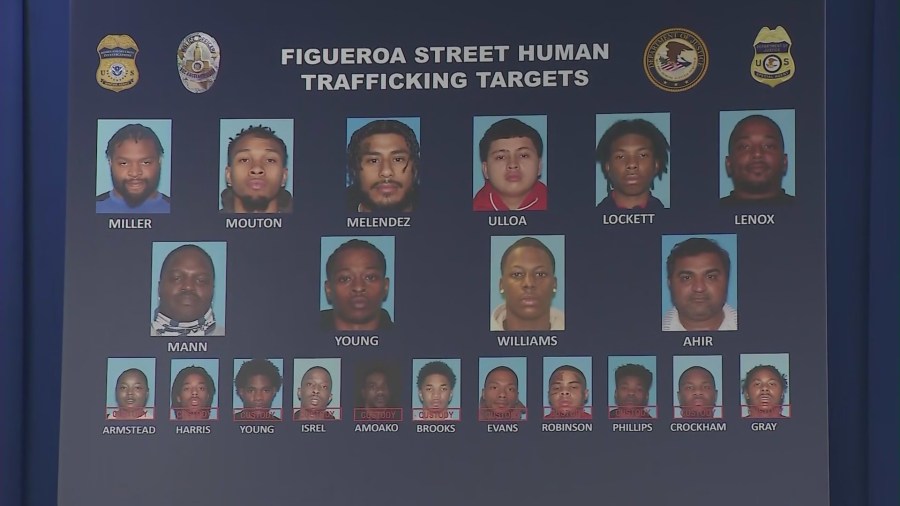 10 arrested, dozens rescued in massive LA human trafficking sweep