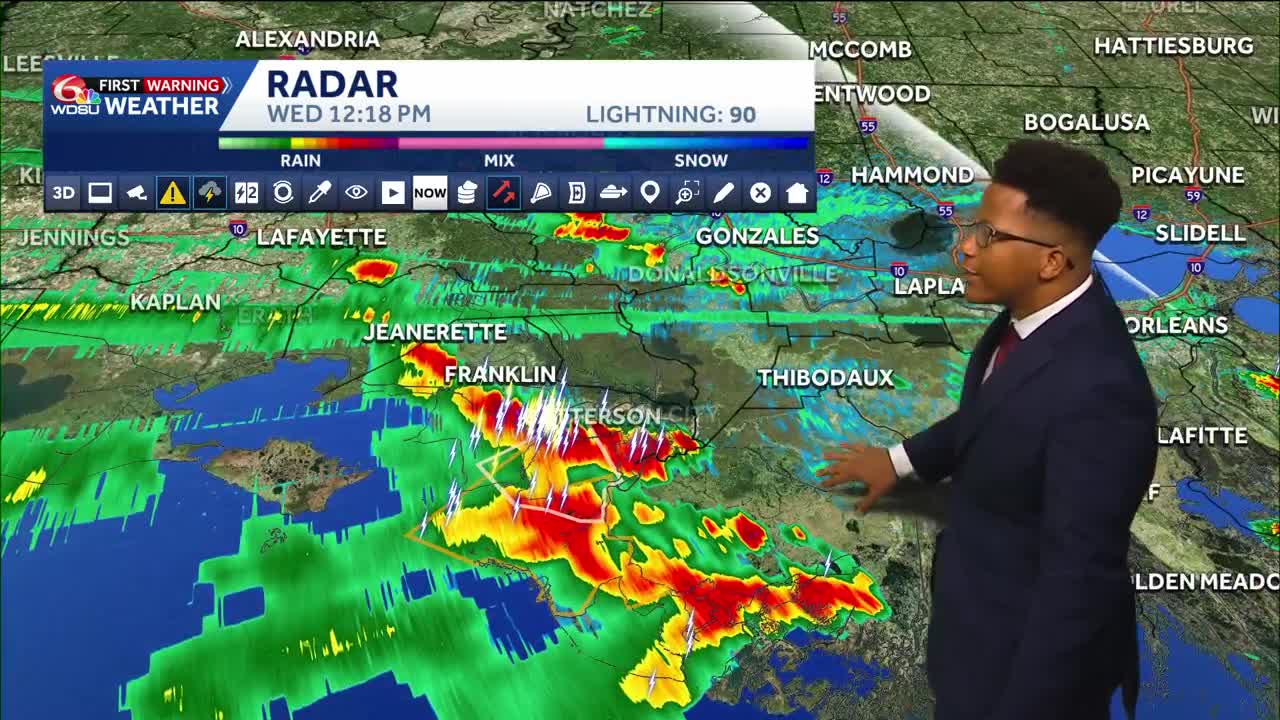 Tracking storms: Louisiana's weather forecast brings strong to severe ...