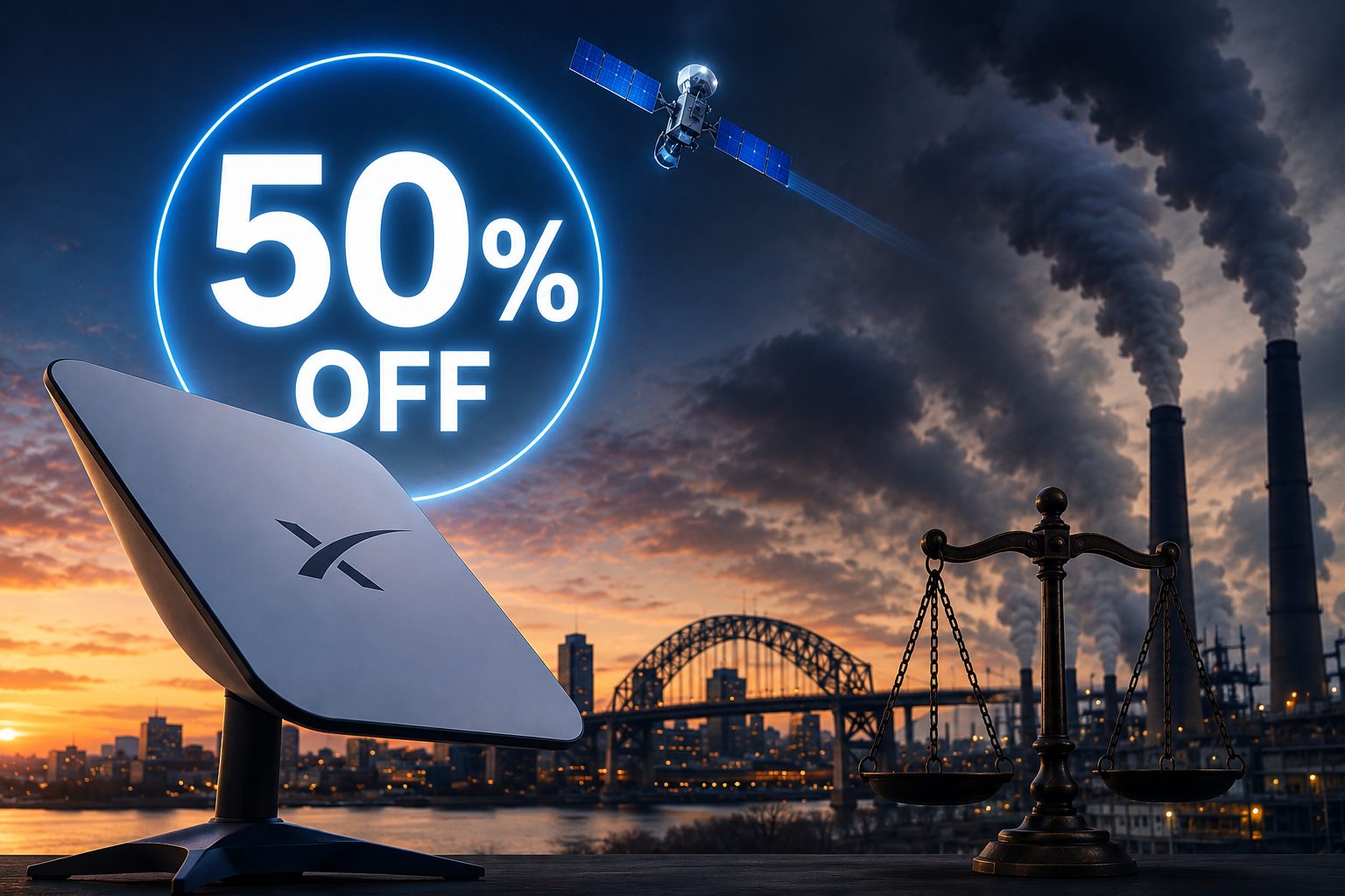 SpaceX offers half price Starlink in Memphis amid pollution lawsuit