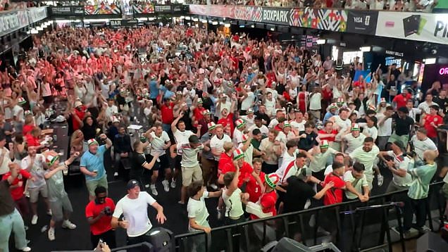 England fans practically explode when Kane scores late turnaround ...