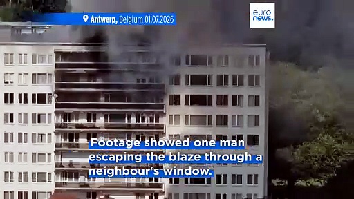 At least six dead after blaze breaks out at Belgium apartment block ...