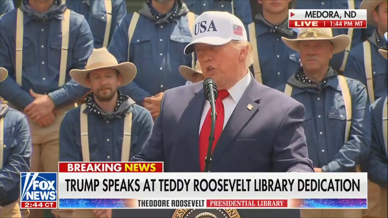 Trump quips he’s going to make a ‘really long speech’ as temps set to ...