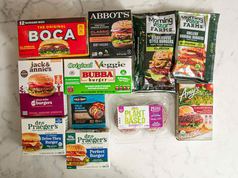 We taste-tested 11 veggie burgers—these are the 2 we'd serve at our cookout