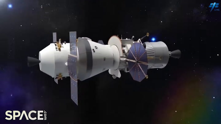 Watch how China launches and lands crew on the moon in animation