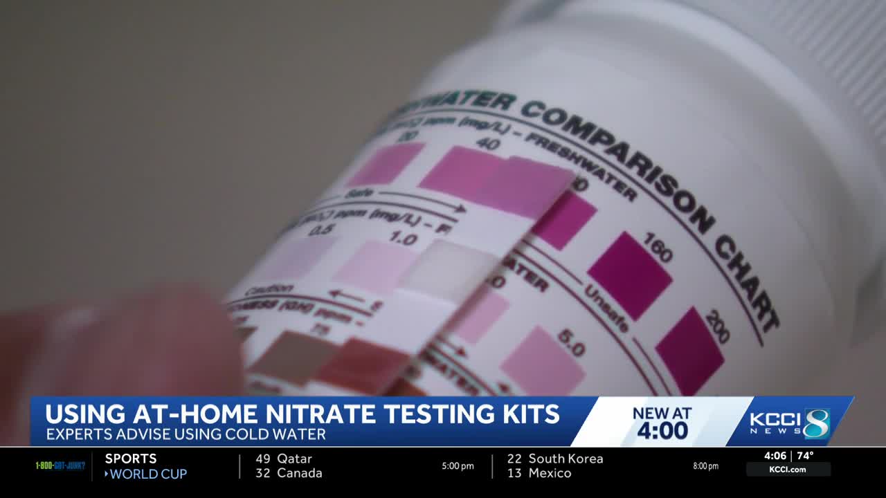 Iowa water quality: Using at-home nitrate testing kits