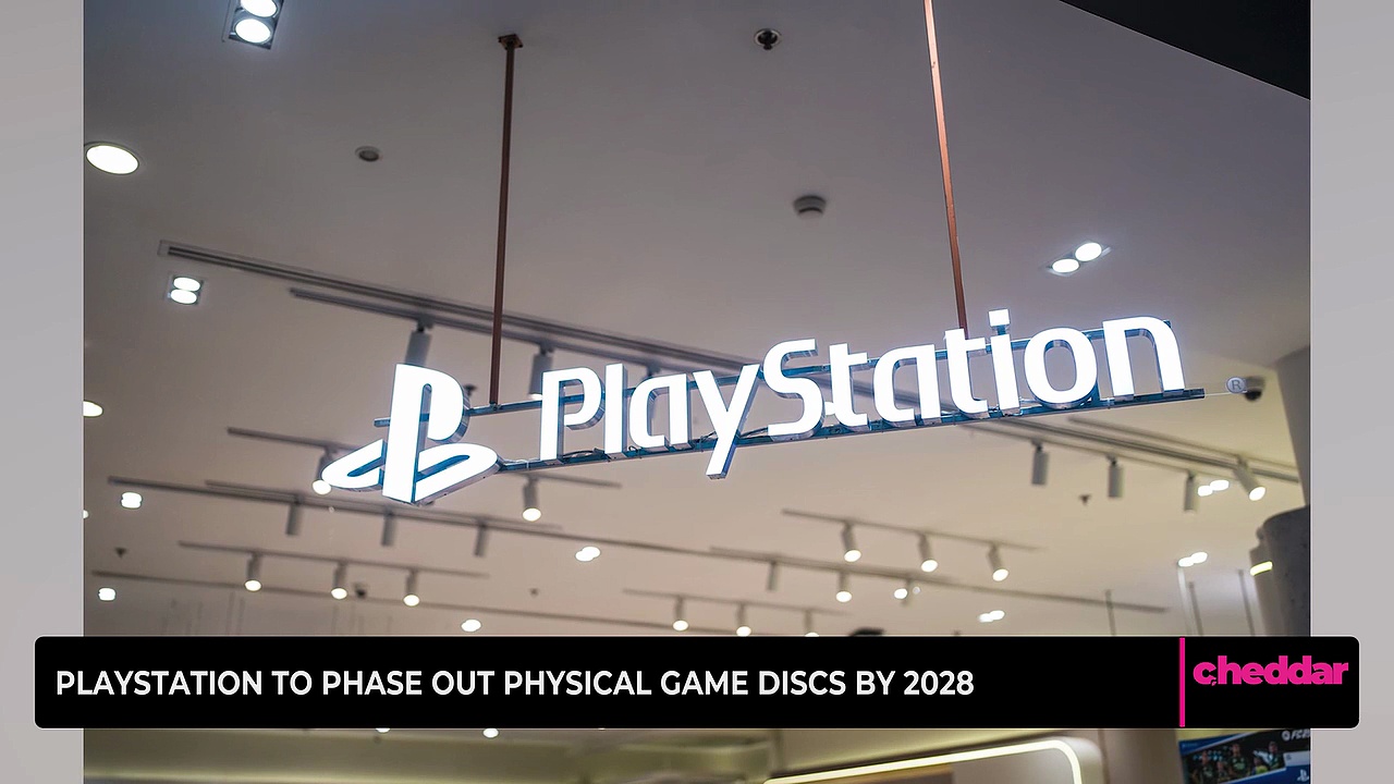 PlayStation to phase out physical game discs by 2028