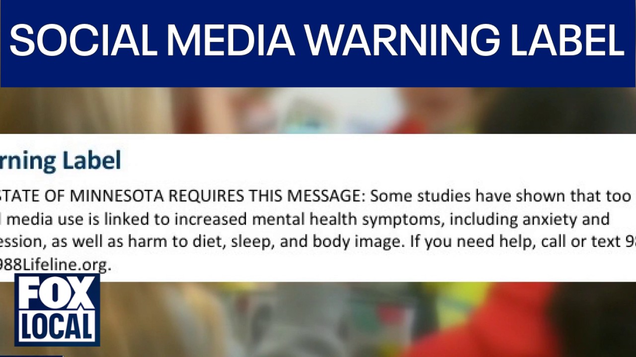 Minnesota social media warning label law blocked: Big Tech sues to stop ...