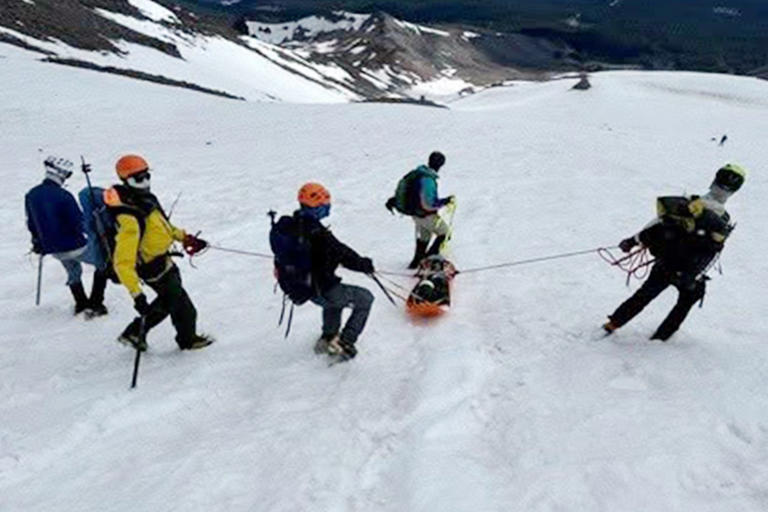 Woman rescued after falling 1,500 feet down California's Mount Shasta