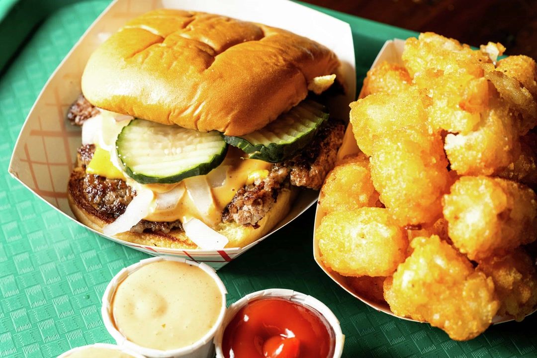 One of Vegas' most satisfying meals is an off-strip dive bar burger