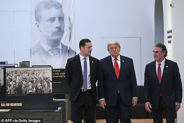 Trump's 'profane' interaction with dead president shocks viewers