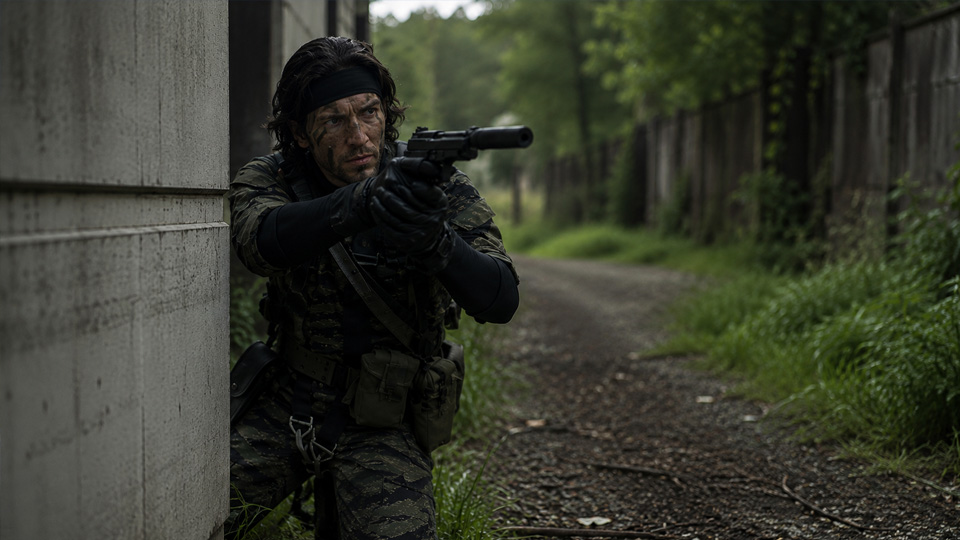 Iconic metal gear action comes to real life