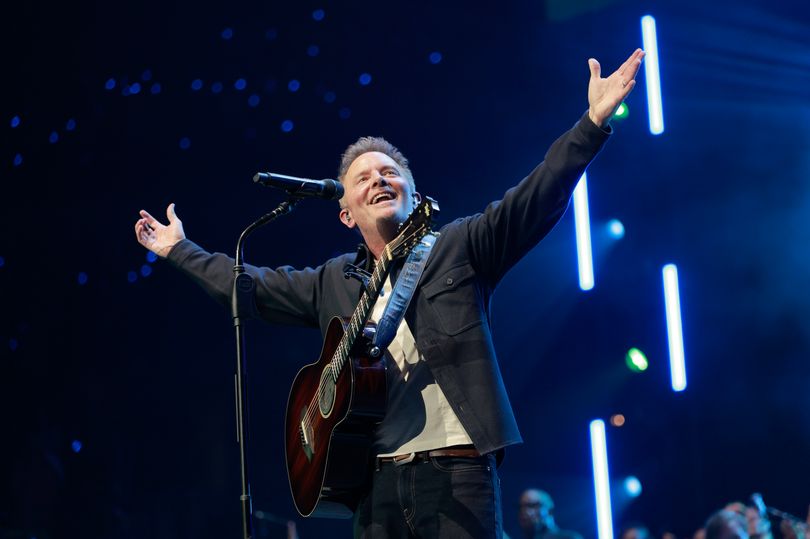 Grammy-winning singer Chris Tomlin's surprise Freedom 250 concert met ...