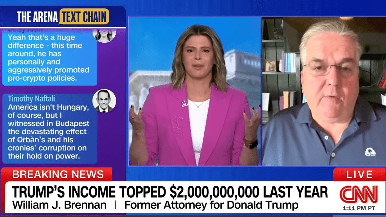 CNN panel cracks up at ex-Trump lawyer's defense of enrichment scheme