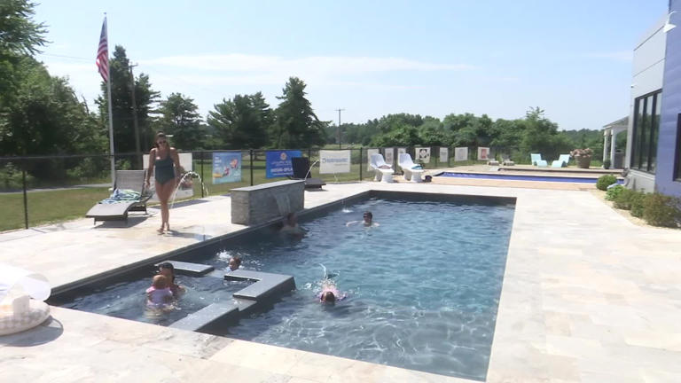 Westfield business brings back free community swim for second summer